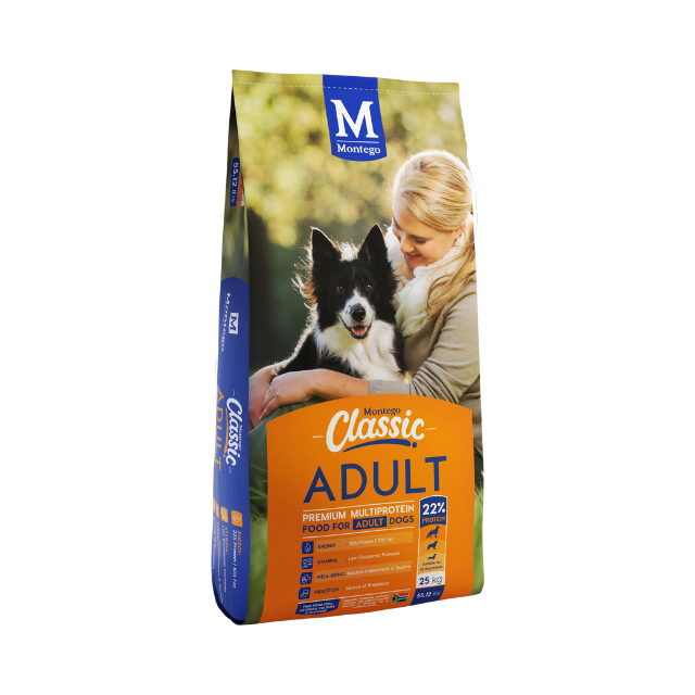 Montego Classic Adult Dog Food 25kg – Pet food City